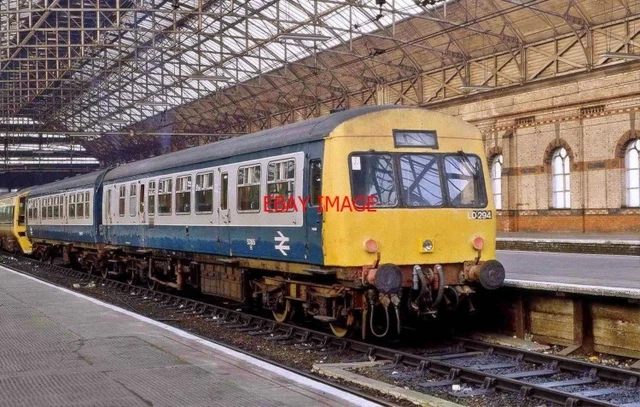PHOTO 101 Class. Dmu Lo 294 At Manchester Piccadilly2.1.93 £1.85 ...
