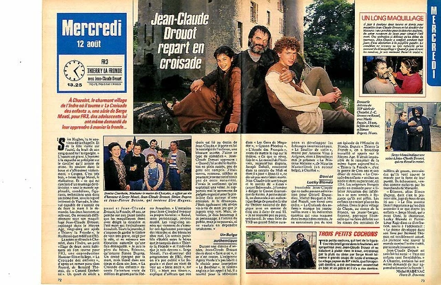 COUPURE DE PRESSE Clipping 1987 Jean Claude Drouot (2 pages) EUR 5,00 ...