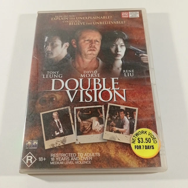 DOUBLE VISION DVD Region 4 NTSC Ex Rental Movie Tony Leung David Morse ...