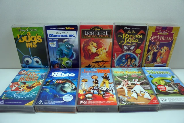 DISNEY VHS KIDS Family Movies 10 x Bulk Bundle - Free Postage £34.10 ...
