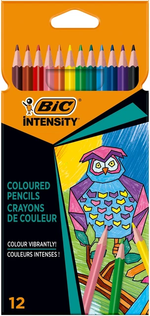 BIC COLOR UP Colouring Pencils - Assorted Colours, Pack of 12 Assorted ...