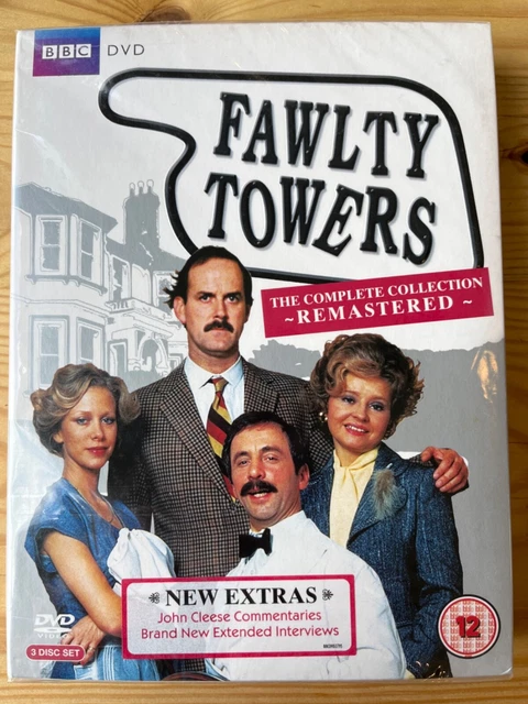 FAWLTY TOWERS - The Complete Collection (Remastered), BBC DVD Boxset New Sealed £7.00 - PicClick UK