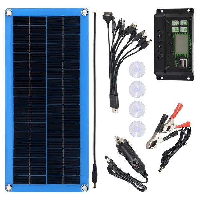 PANNEAU SOLAIRE 300W 12V 5V ContrôLeur USB éTanche Monocrystalin Cellules 2171 EUR 35,99 ...