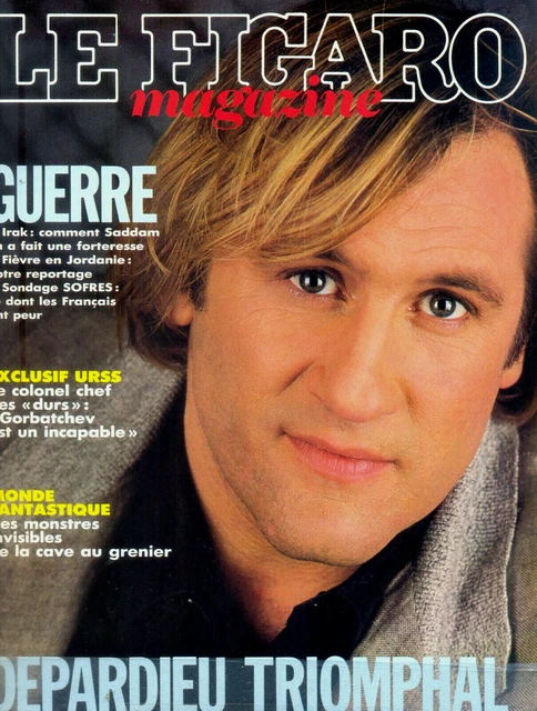 LE FIGARO MAGAZINE Gerard Depardieu_Pierre Loti / Rochefort_Flaine 02 ...