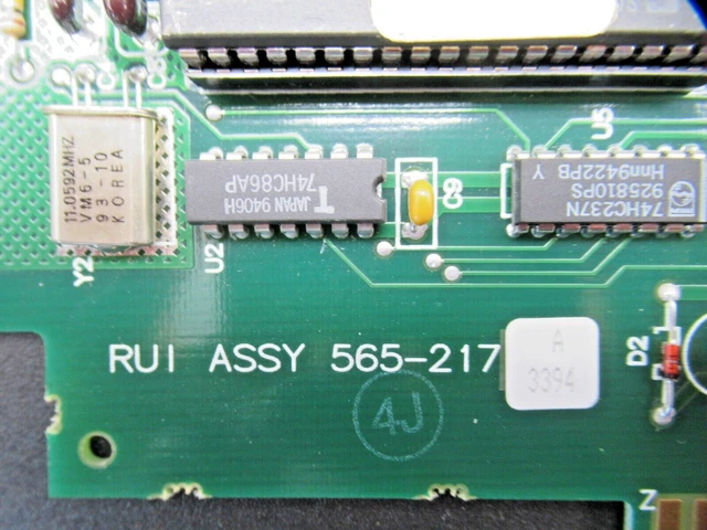 SIMPLEX 565-217 FIRE ALARM 4100 RUI ASSEMBLY PCB CIRCUIT BOARD New Old ...