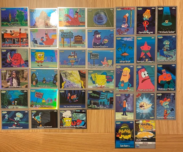 2025 TOPPS CHROME SpongeBob SquarePants 37 card set from Hobby Box £78. ...