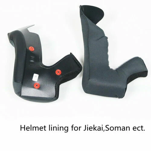 MOTORCYCLE HELMET INNER Pad Fully Removable & Washable Lining $19.09 ...