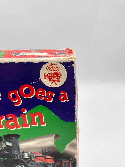 VINTAGE 1994 THERE Goes a Train VHS Live Action Video for Kids £10.80 ...