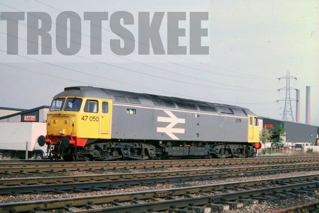 35MM SLIDE BR British Rail Diesel Loco Class 47 47050 Saltley 1985 Orig £4.99 - PicClick UK