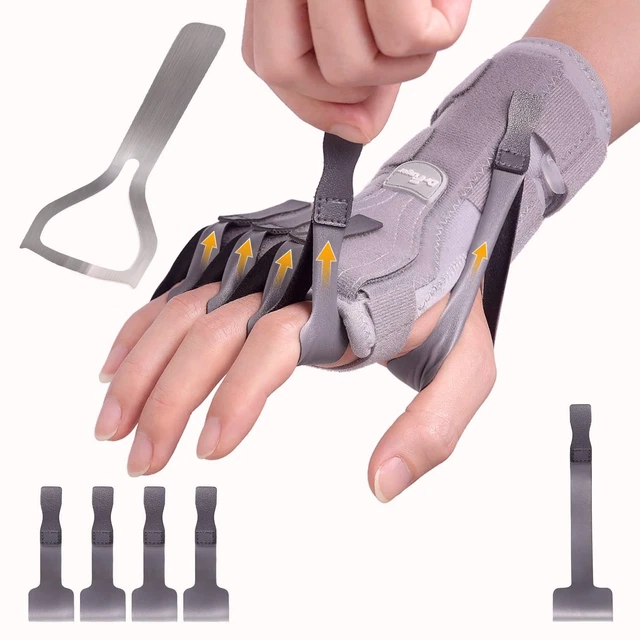 DR FINGER RADIAL Nerve Palsy Brace Splint for Wrist Drop / Weak Fingers GREY £31.89 - PicClick UK