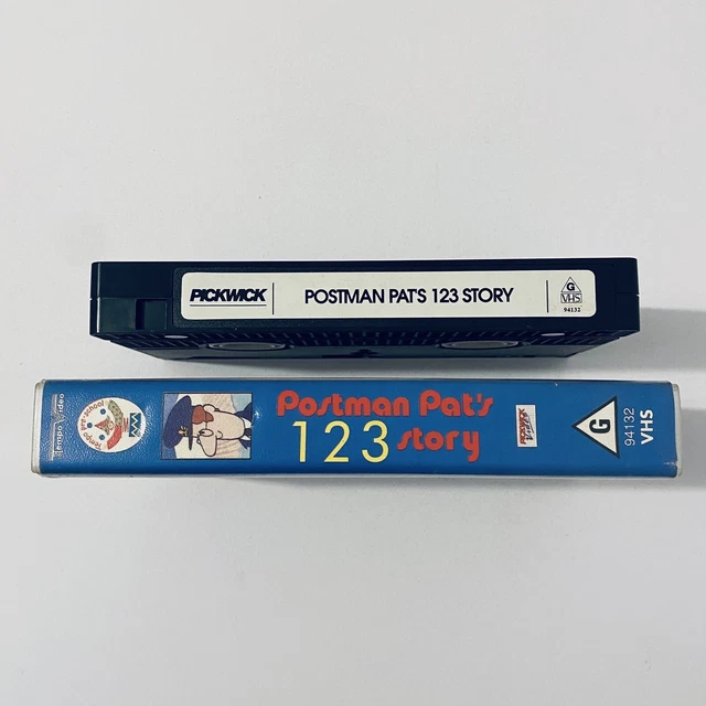 POSTMAN PAT VHS Video Kids TV Show Pickwick Video Postman Pat’s 123 ...