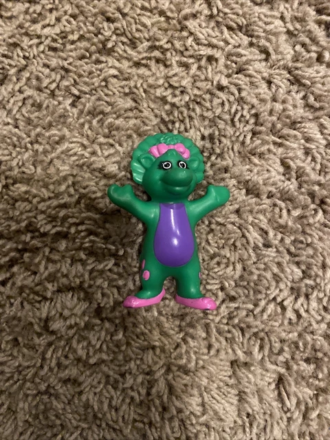 VINTAGE BARNEY BABY Bop Dinosaur 3" PVC Figure Toy The Lyons Group 1996 ...