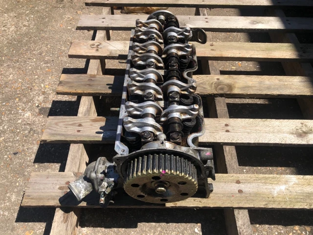 COMPLETE CYLINDER HEAD from a Mazda Bongo 2.0l Petrol FE engine fits 01 ...