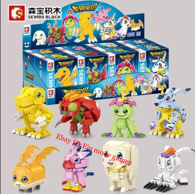OFFICIAL DIGIMON ADVENTURE Agumon DIY Figure Toy Assembly Toys Model ...