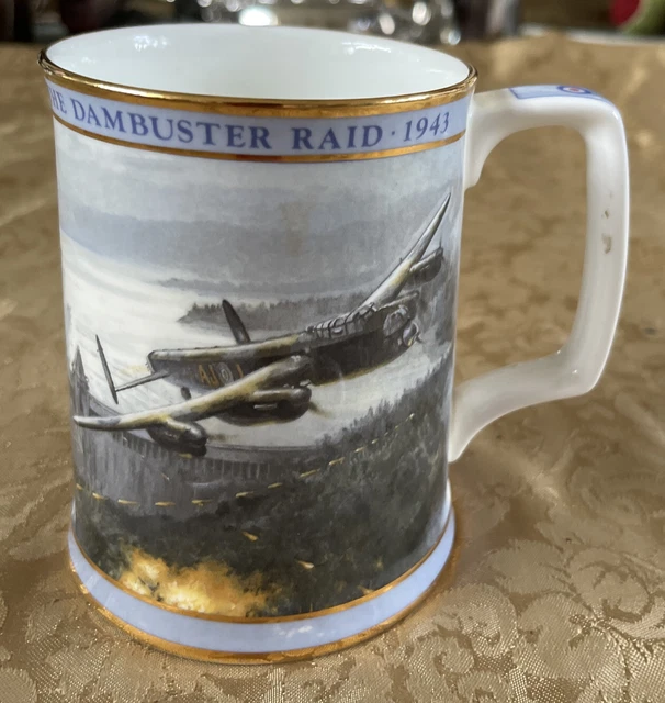 RARE ROYAL DOULTON Ltd Edt Tankard Anniversary The Dambuster,s 1943 LR ...