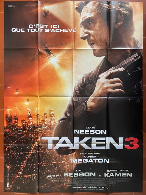 MANIFESTO TAKEN 3 Pierre MOREL Liam NEESON Maggie GRACE 120x160cm EUR ...