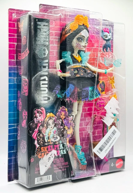 MONSTER HIGH SKELITA Calaveras G3 Doll Figure - New Damaged Packaging ...