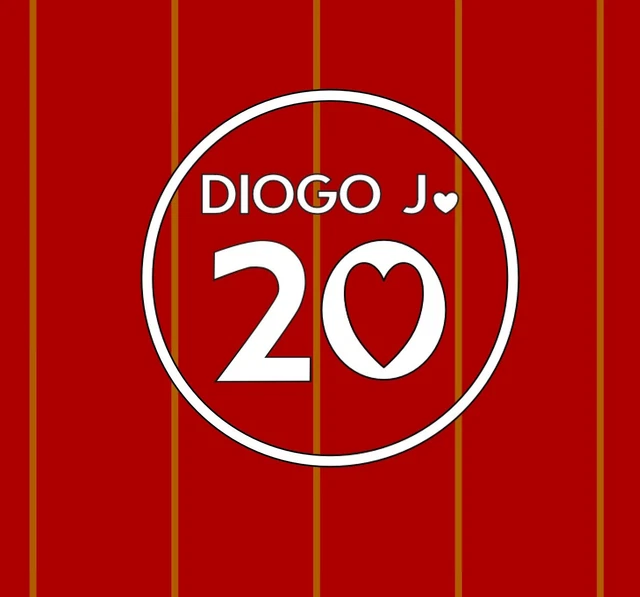 LIVERPOOL TRIBUTE DIOGO J Details For Shirt As Worn In Pre Season ...