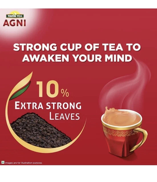TATA TEA AGNI (LOOSE BLACK TEA) 900g £11.95 - PicClick UK