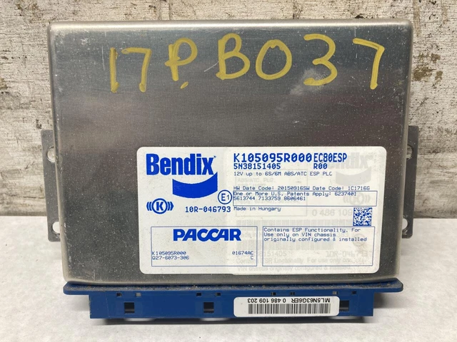 PETERBILT 579 BRAKE Control Module (ABS) - Used | P/N K105095R000 $619. ...