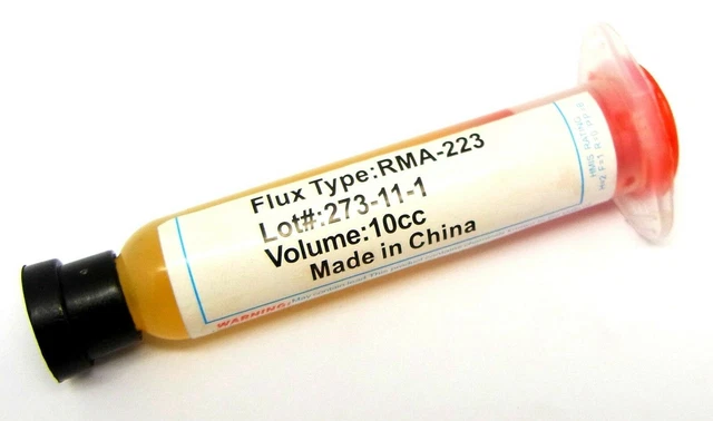 SOLDERING PASTE FLUX RMA-223 Flux SMD BGA Soldering Grease Reflow ...