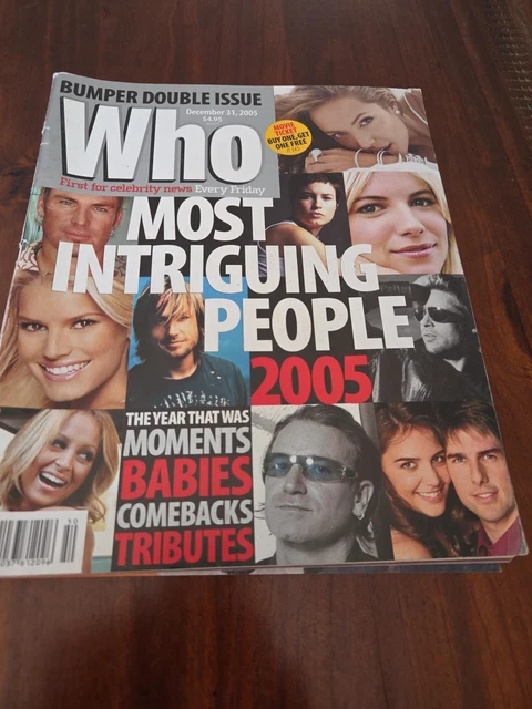 WHO MAGAZINE DECEMBER 2005-Kylie Minogue $30.00 - PicClick AU