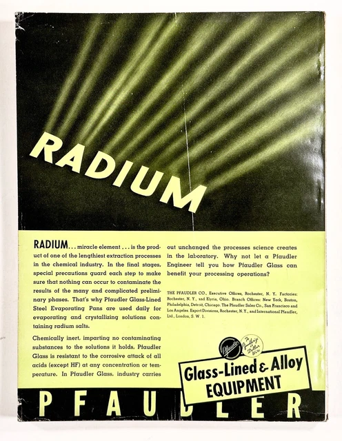 1939 MAR CHEMICAL & METALLURGICAL ENGINEERING Wartime Factories COOLING ...