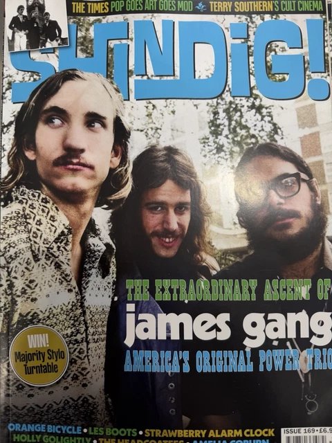 SHINDIG MAGAZINE #169 2025 James Gang, Orange Bicycle, Les Boots Holly ...