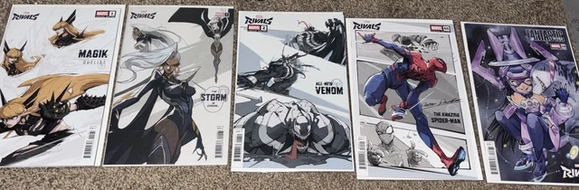 MARVEL RIVALS COMIC Netease Set Magik, Spider-Man, Venom, Storm + FF28 ...