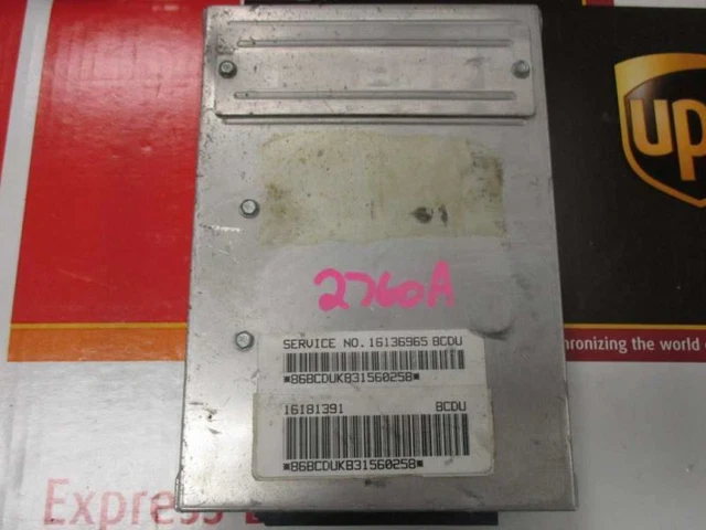 1991-1993 91-93 CAPRICE BROUGHAM FLEETWOOD Engine ECM Control Module ...