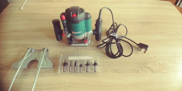 PARKSIDE ROUTER Pof 1200 B2 With Bits £29.99 - PicClick UK