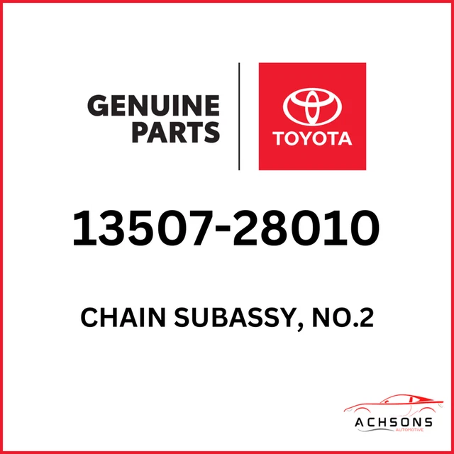 13507-28010 VÉRITABLE CHAÎNE Toyota Sous-Assy, N°2 Oem EUR 63,19 ...