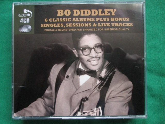 BO DIDDLEY - 6 Albums Classiques & Singles Bonus Etc - Real Gone - Lot ...