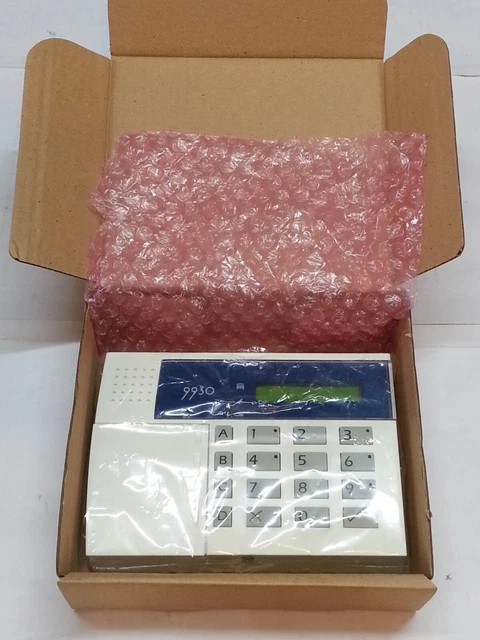 SCANTRONIC 9930 REMOTE Alarm Control LCD Keypad WITH Proximity Pins Ref ...
