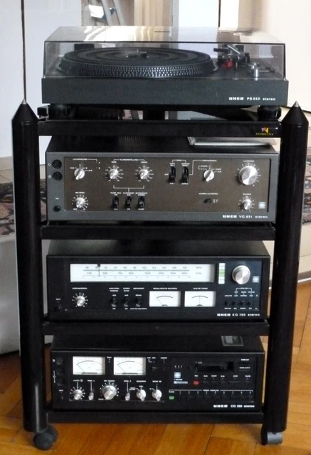 UHER PS 950, UHER VG 851, UHER EG 750, UHER CG 350, + Rack + BDA + CD ...