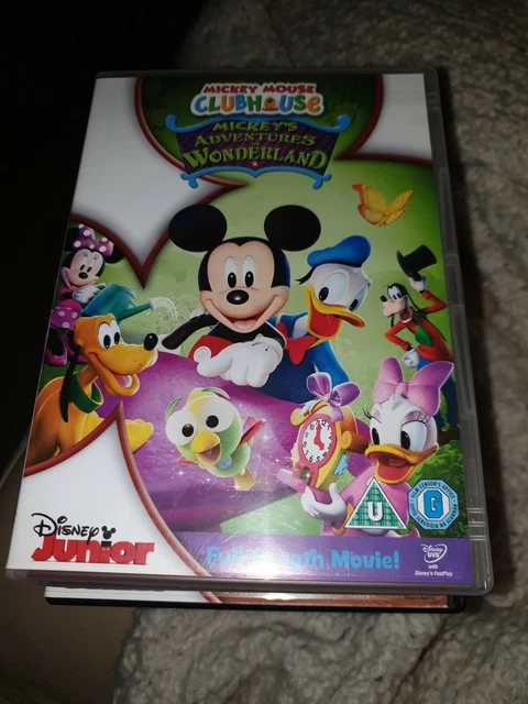 MICKEY MOUSE CLUBHOUSE: Mickey's Adventures in Wonderland DVD (2010 ...