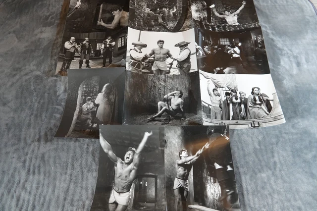 SAMSON L'INVINCIBLE / Kirk Morris 11 photos presse peplum 1963 EUR 140 ...