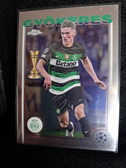 2024-25 TOPPS CHROME All Star Rookie Viktor Gyokeres #131 £1.13 ...