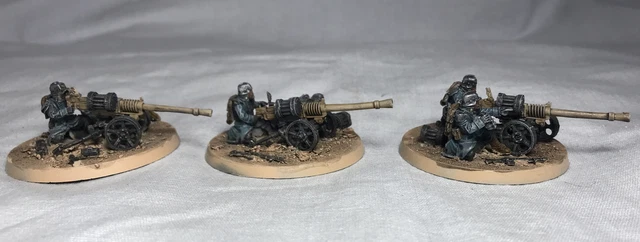 WARHAMMER 40K DEATH Korps Of Krieg Autocannon Team X 3 £69.00 - PicClick UK