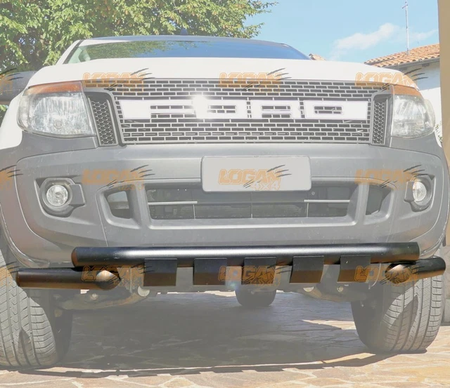 FORD RANGER BULL Bar Front City Spoiler Bar Frontguard Chin Bar 2012 ...