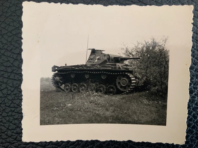 FOTO PANZER III Nr.114/ Bär/ Panzerregiment 35 Bamberg EUR 25,50 ...