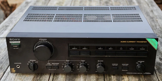 SONY AMPLIFIER TA-F222ES £189.00 - PicClick UK