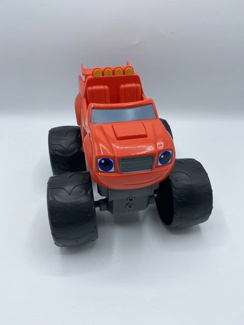 BLAZE AND THE Monster Machines Talking Flying Jet Toy Car w/ Spring Out ...