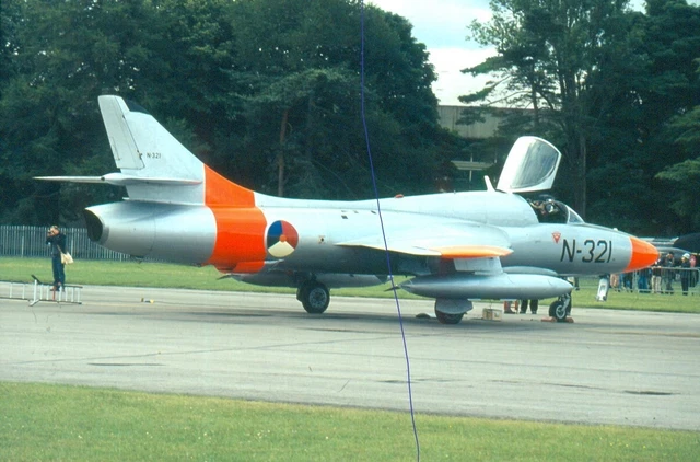 ORIGINAL MILITARY AIRCRAFT Colour Slide Raf Hercules Air Force Plane ...