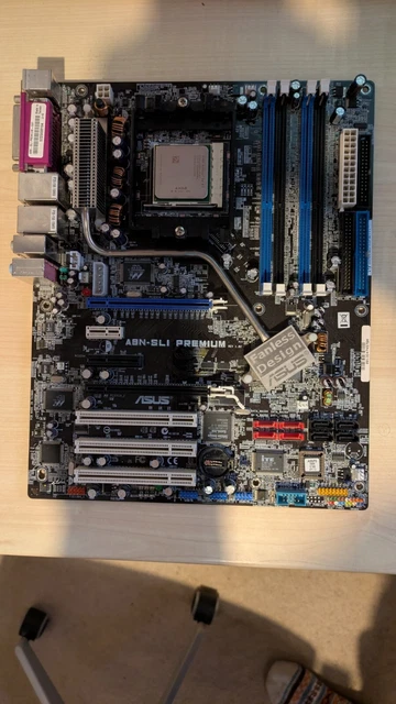 ASUS A8N-SLI PREMIUM Socket 939 motherboard including CPU £26.72 ...