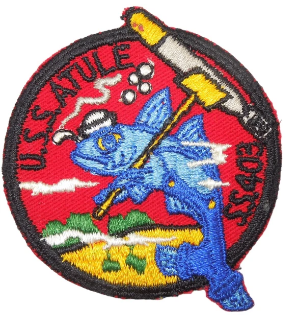 ORIGINAL VIETNAM WAR US Navy Submarine Patch USS Atule SS-403 P20 EUR 8 ...