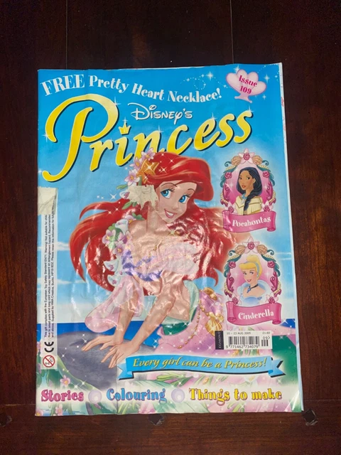 DISNEY PRINCESS MAGAZINE 2005 rare collectible children Ariel ...