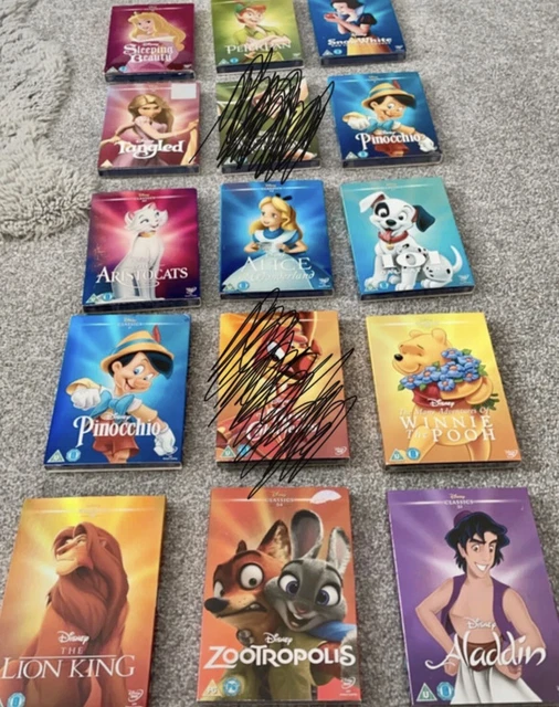 DISNEY CLASSICS DVDS £30.00 - PicClick UK