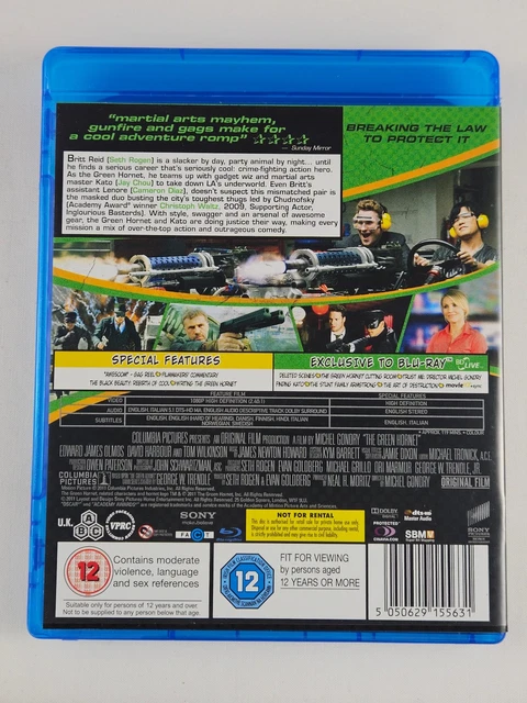 THE GREEN HORNET Blu-ray - Region ABC - Mint Disc £6.15 - PicClick UK