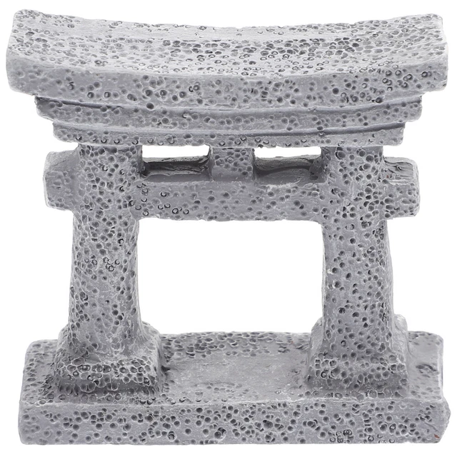 JAPANESE SHINTO TORII Gate Miniature for Micro Landscape Fish Tank ...